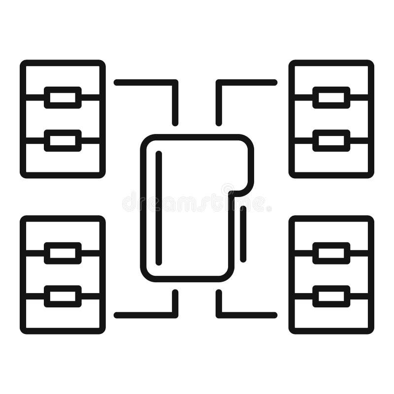 Secured Folder Icon Outline Vector. Data Information Stock Vector ... Secured Folder Icon Outline Vector. Data Information Stock Vector ...