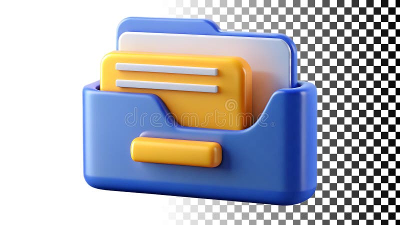 File Folder Office Supply for Document Organization and Storage Png ...