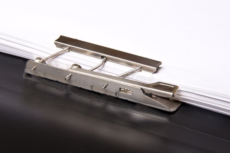 File folder with paper stock image. Image of notes, exhausted - 11595793