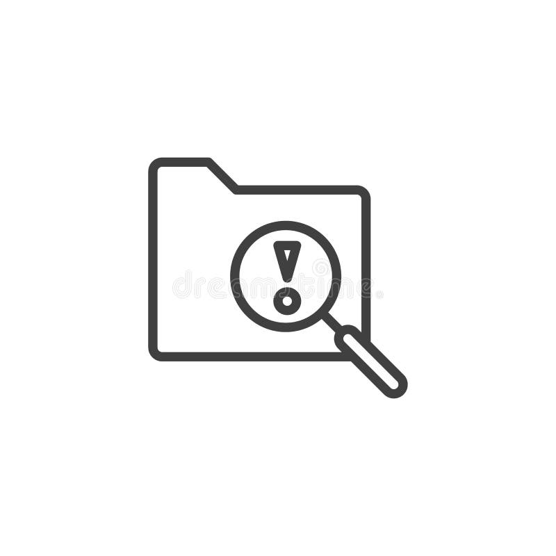 File folder icon vector stock vector. Illustration of archive - 196275941