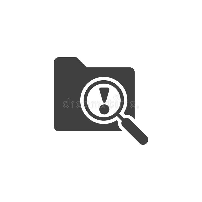 File folder icon vector stock vector. Illustration of archive - 196275941