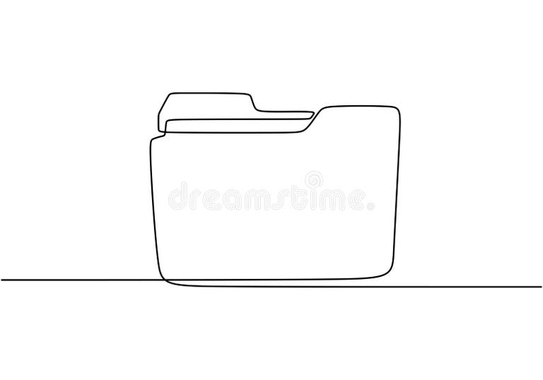 Line Drawing Folder Stock Illustrations – 3,515 Line Drawing Folder ...