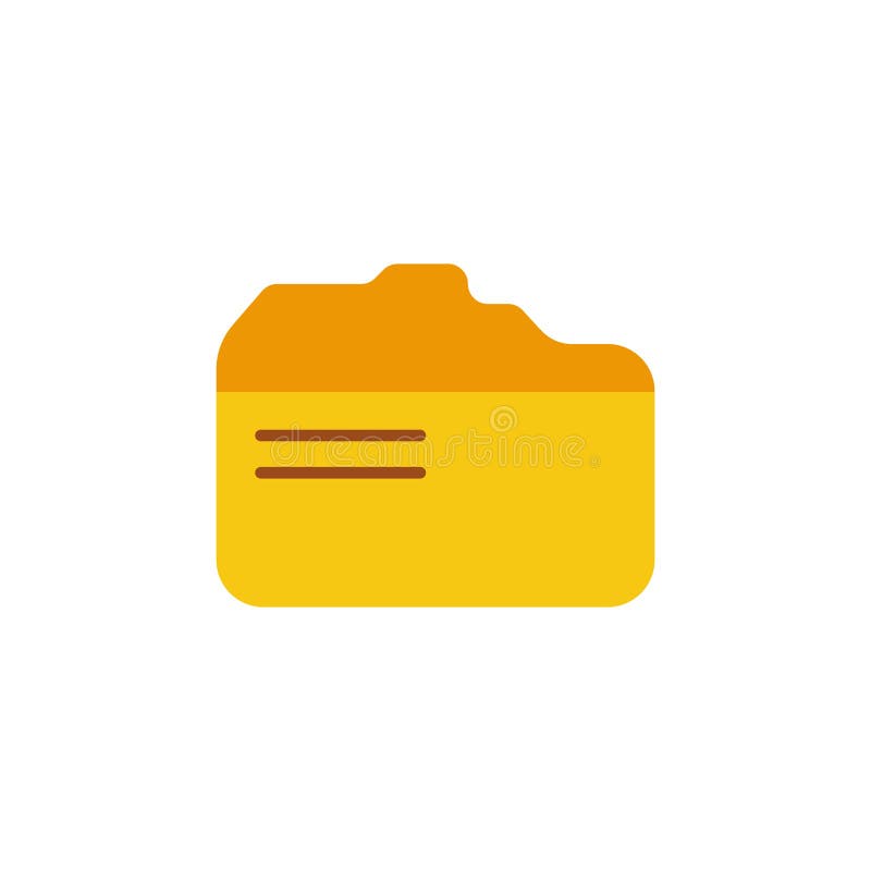 File Folder Vector Icon. Colorful Cloud File Storage Logo. Open Vector ...