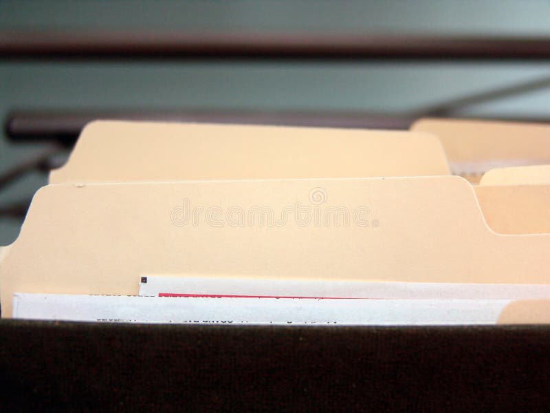 File Folders Picture. Image: 6253958