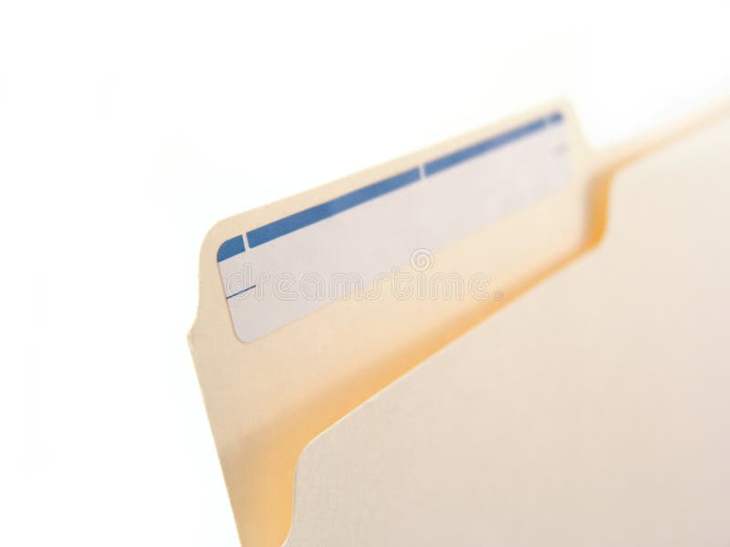 File folders stock photo. Image of office, archive, cheap - 6254004