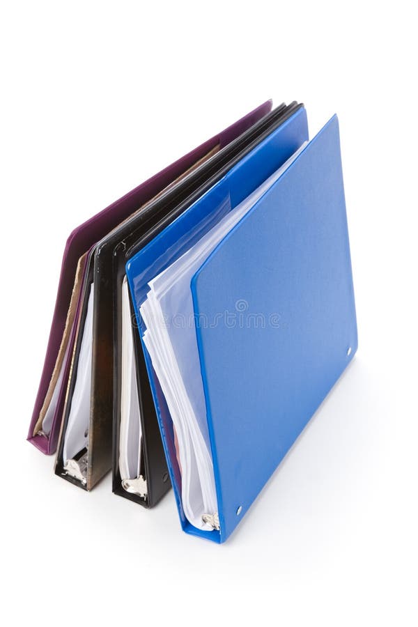 File folders stock image. Image of paperwork, report, binder - 6276571