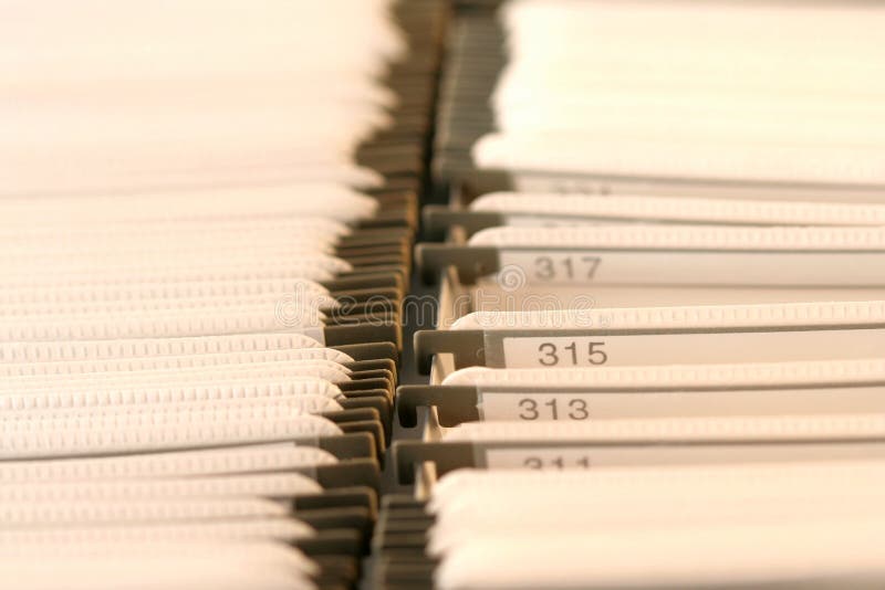 File folders - close-up stock image. Image of document - 52113447
