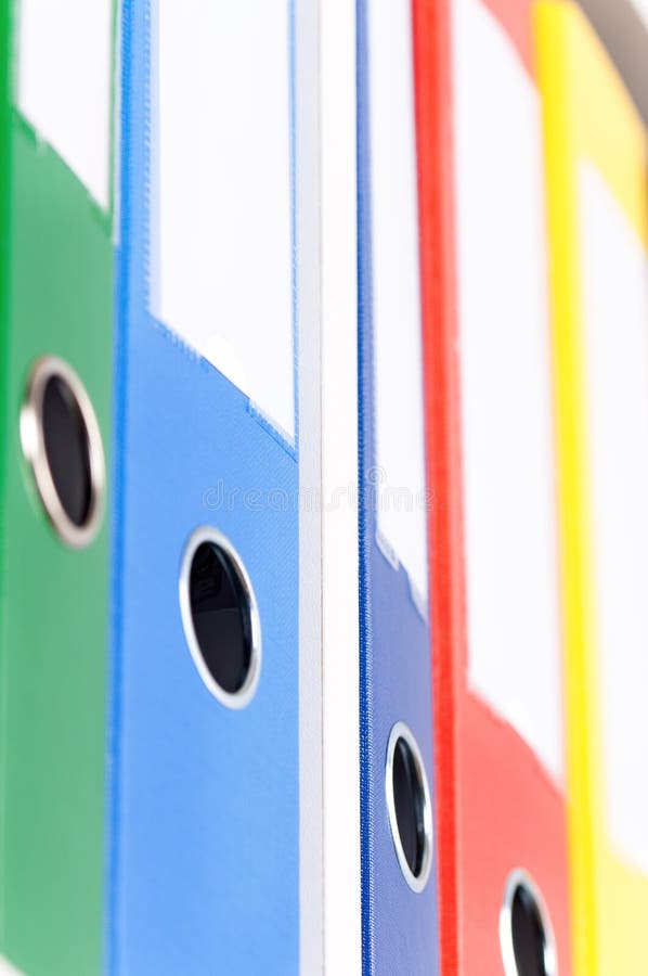 File folders on shelves stock photo. Image of folder - 87396080