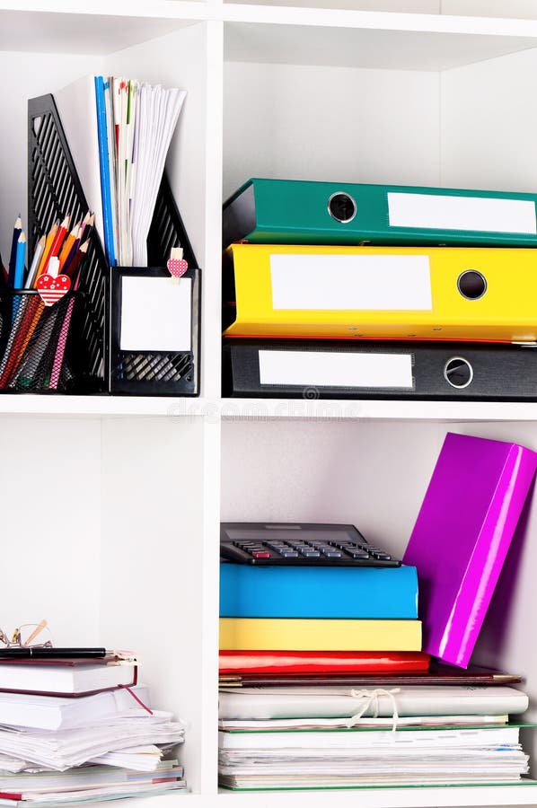File folders stock image. Image of book, copy, shelf - 37282565