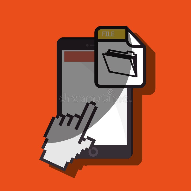 File format design stock illustration. Illustration of icon - 71287449