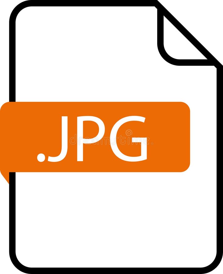 File Format Flat Icon Set Document Signs Vector Stock Vector
