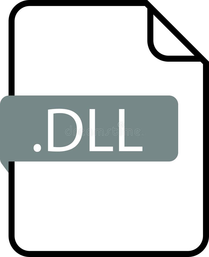 File Format Flat Icon Set Document Signs Vector Stock Vector
