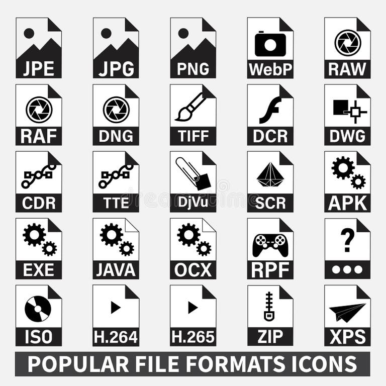 Versatile Formats Stock Illustrations – 1,520 Versatile Formats Stock ...