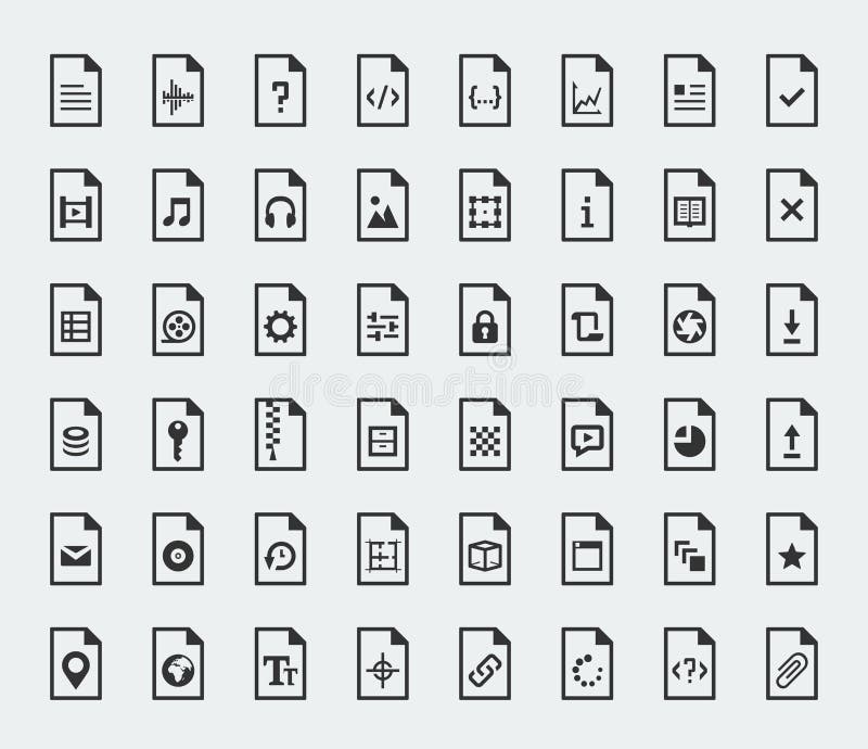 File Formats Icon Set - Vector Stock Vector - Illustration of colorful ... File Formats Icon Set - Vector Stock Vector - Illustration of colorful ...