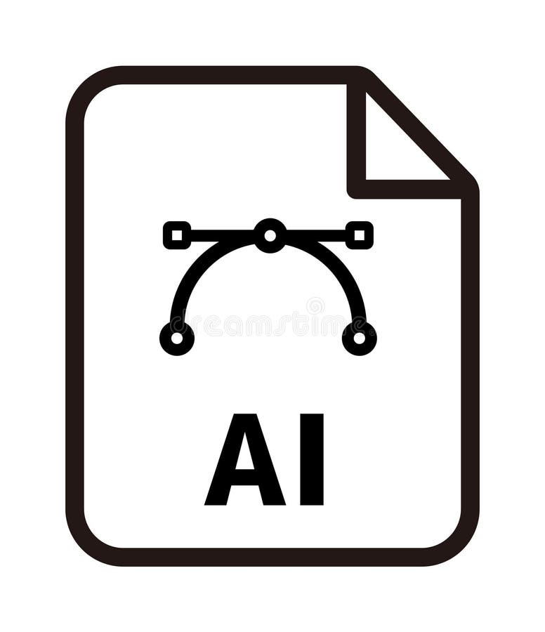 File Formats Vector Icon Illustration .ai, Illustrator Stock Vector ... File Formats Vector Icon Illustration .ai, Illustrator Stock Vector ...
