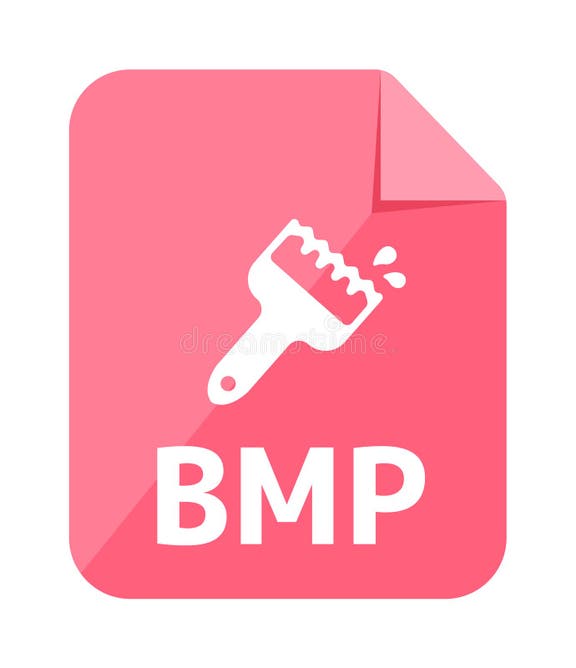 File Formats Vector Icon Illustration BMP, Bitmap Stock Vector ...