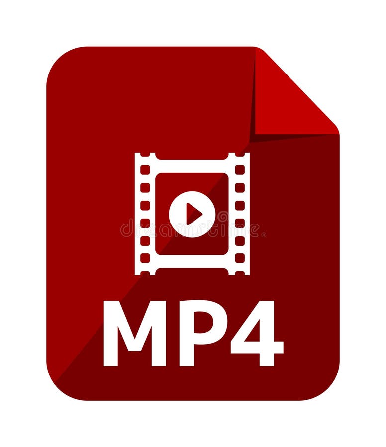 File Formats Vector Icon Illustration MP4 Stock Vector - Illustration ... File Formats Vector Icon Illustration MP4 Stock Vector - Illustration ...