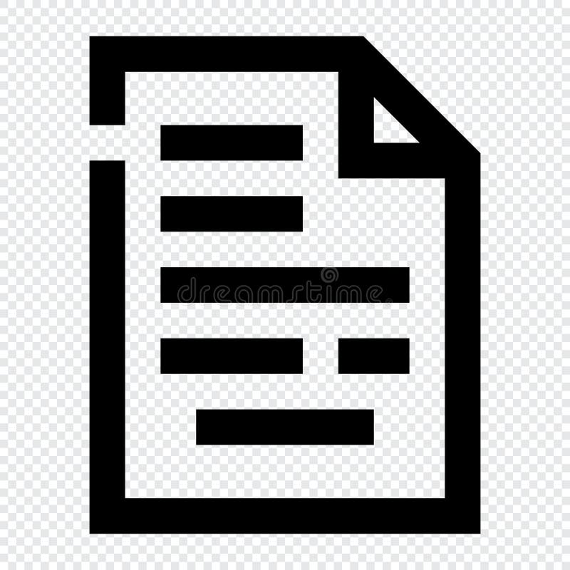 File Icon. Internet Technology Concept Stock Vector - Illustration of ...