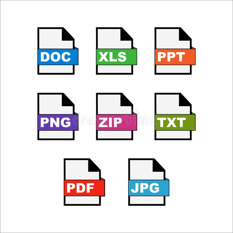 File Icon Vector Art, Icons, and Graphics Vol 02 Stock Vector ...