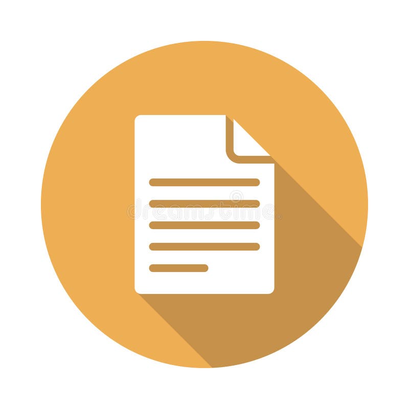 File Icon Vector Isolated on White Background, File Sign Stock Vector ...