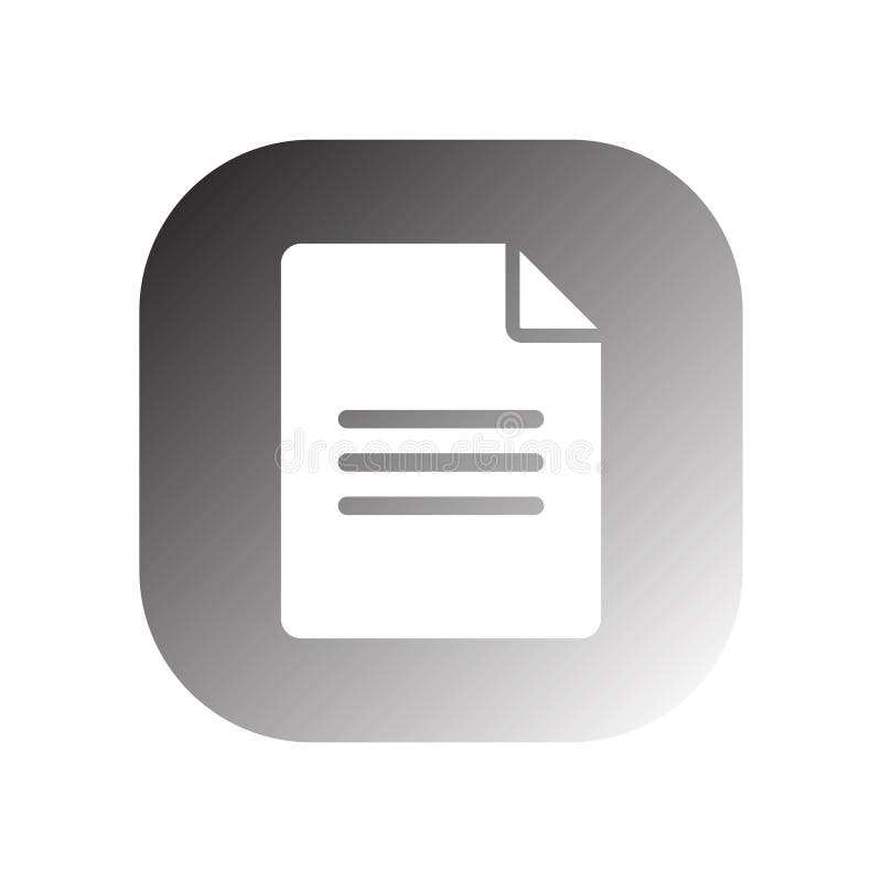 File icon vector stock vector. Illustration of computer - 305542833