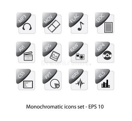 Doc File Format Icons Stock Illustrations – 4,221 Doc File Format Icons ...