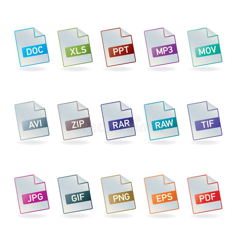 File Formats Png Stock Illustrations – 1,063 File Formats Png Stock ...