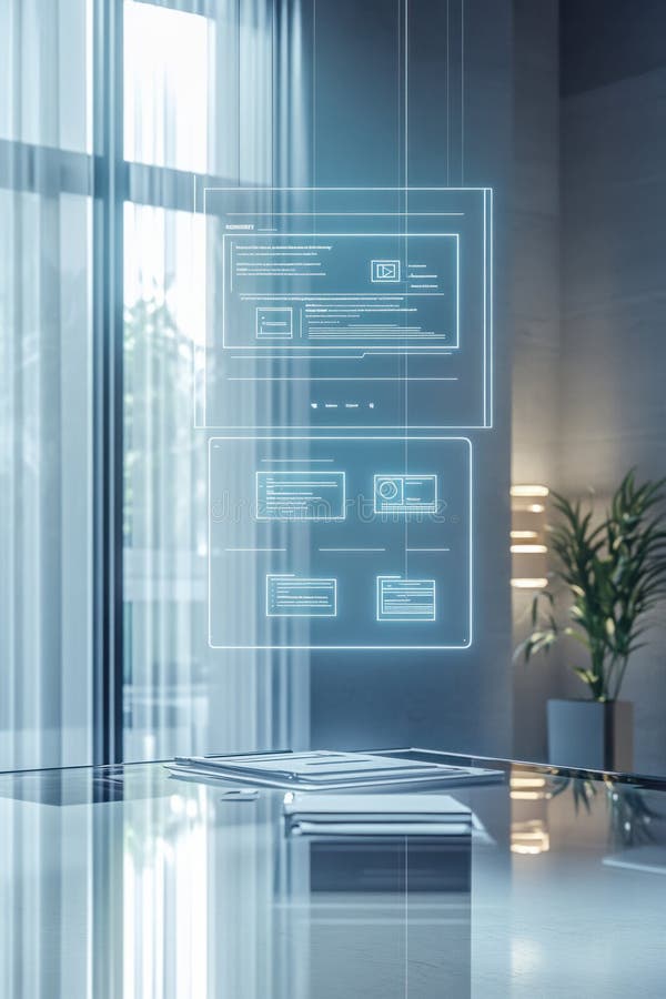 File Integration, Floatings Icons of a Document Collaboration Platform ...