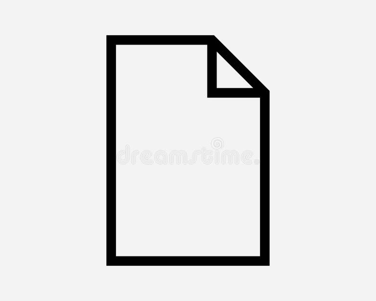 File Folder Paper Sheet Note Contract Archive Document Doc Save Fold ...