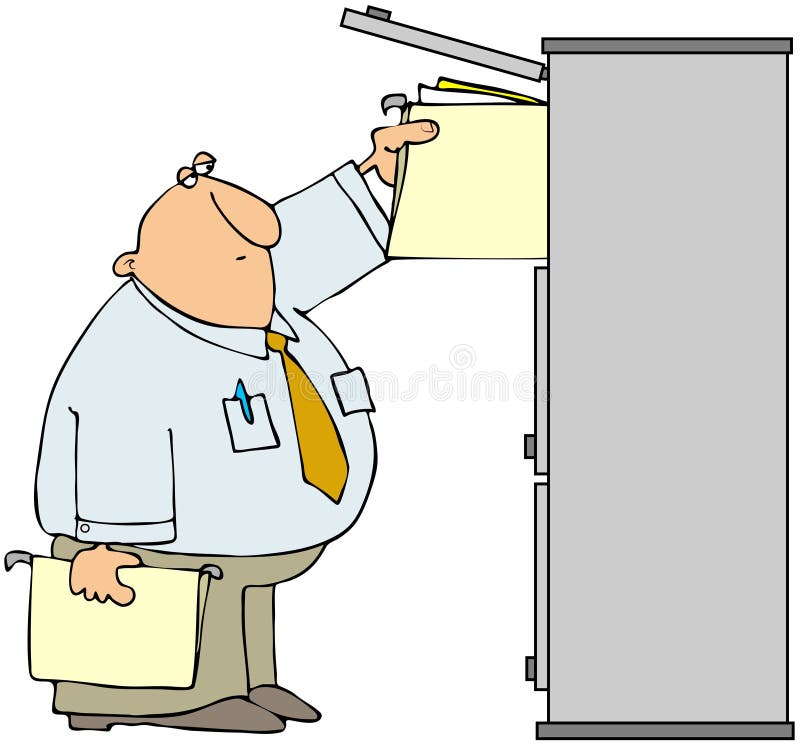 Cartoon File Cabinet Stock Illustrations – 1,231 Cartoon File Cabinet ...