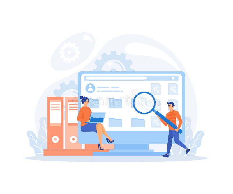 File Indexing Stock Illustrations – 253 File Indexing Stock ...