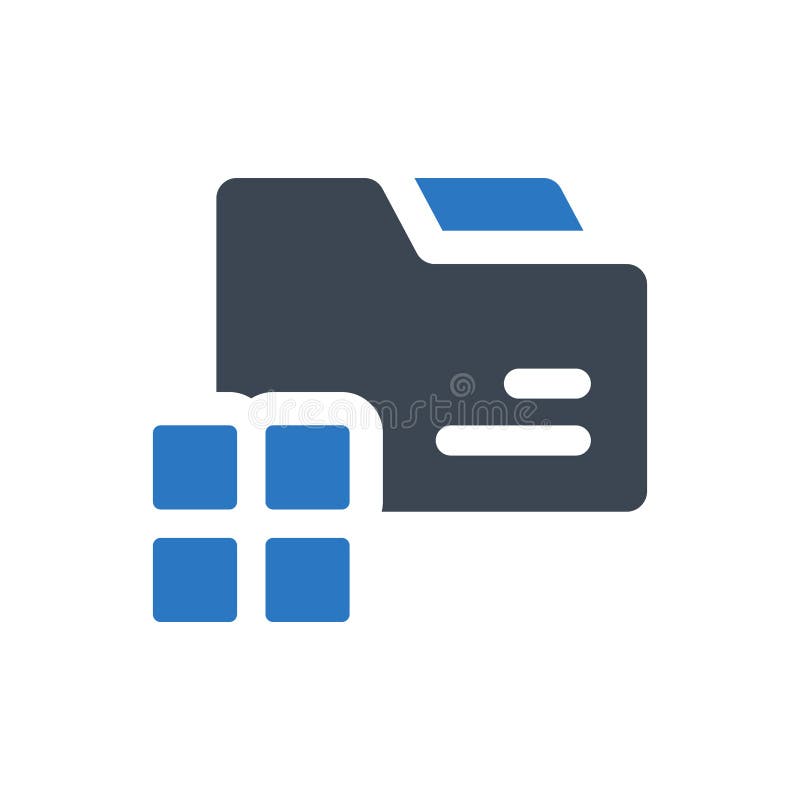 File manager icon stock vector. Illustration of icon - 223751546