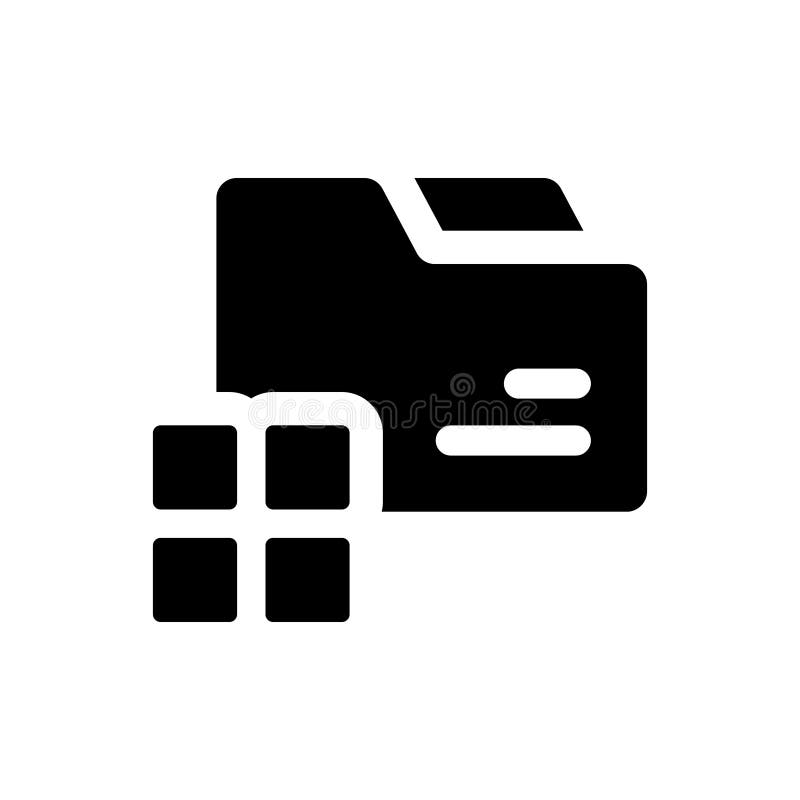 File manager icon stock vector. Illustration of file - 223996547