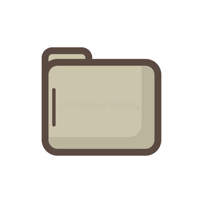 File Manager Icon. Vector Illustration Decorative Design Stock Vector ...