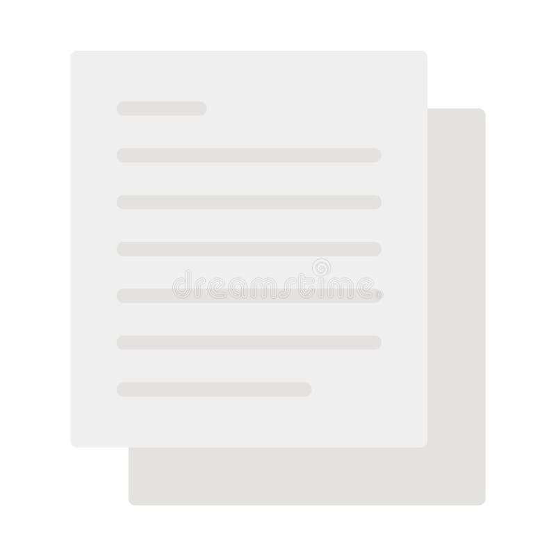 File, Notes Vector Icon Which Can Easily Modify Stock Illustration ...