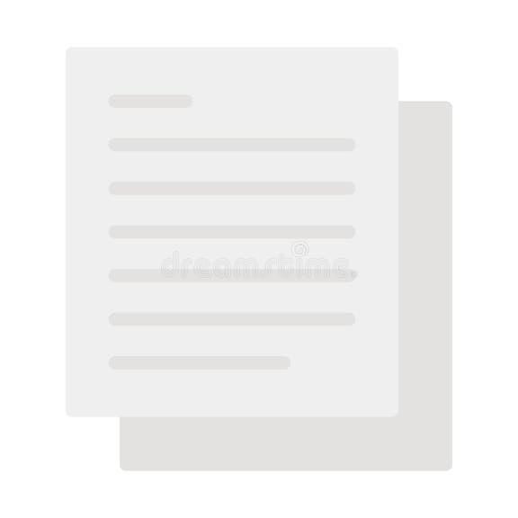 File, Notes Vector Icon Which Can Easily Modify Stock Illustration ...