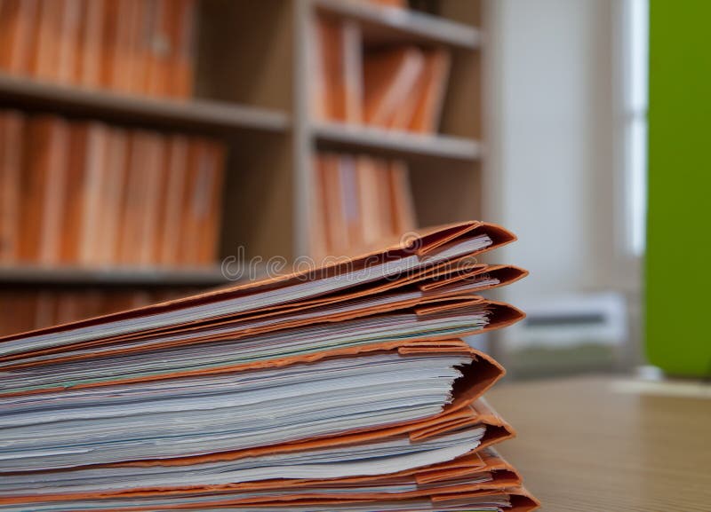 File in office stock photo. Image of overtime, stack - 137299218