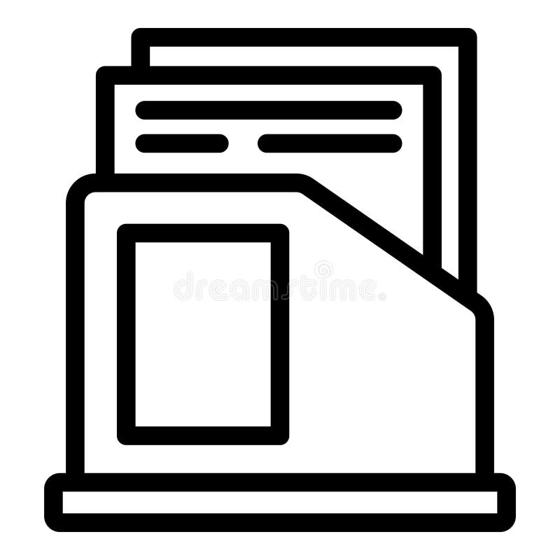 Document Storage Box Stock Illustrations – 9,388 Document Storage Box ...