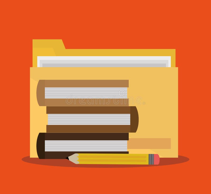 File of Office and Work Design Stock Vector - Illustration of file ...