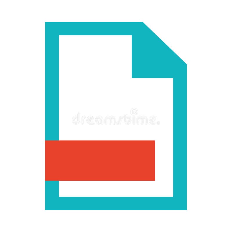 Flat file tool equipment stock vector. Illustration of building - 135450807