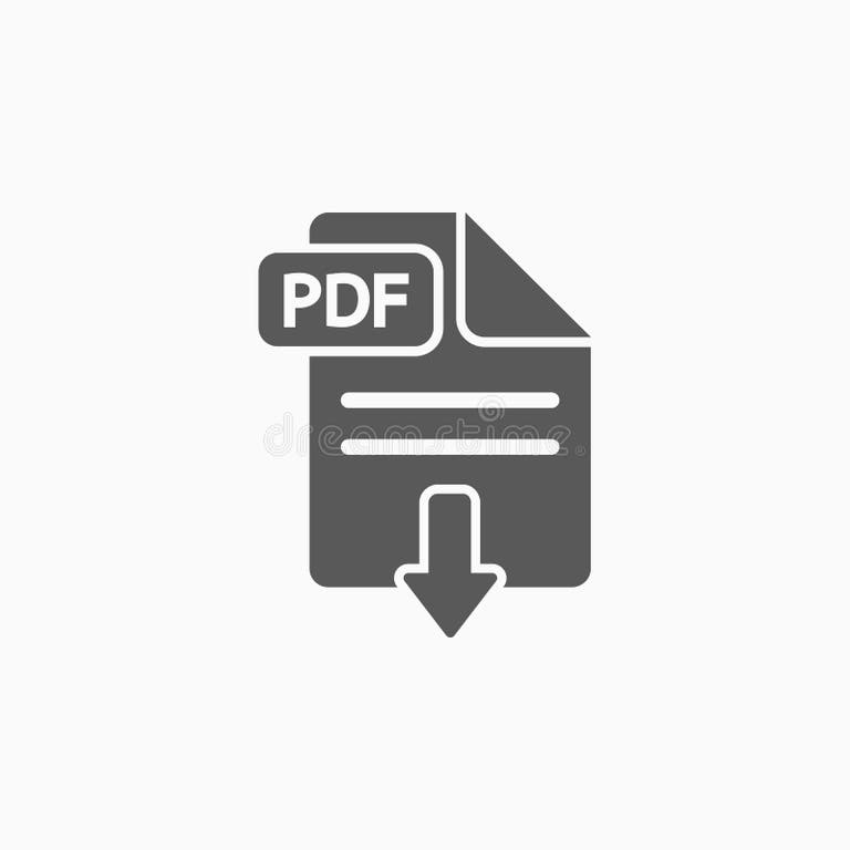 File PDF Icon, File, Data, PDF, Program, Computer Stock Vector ...