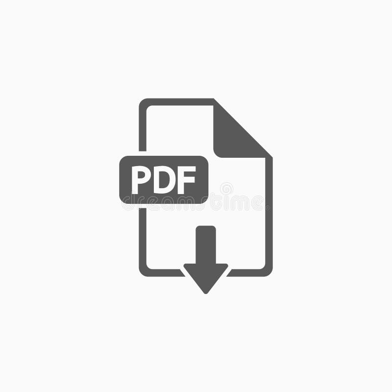File PDF Icon, File, Data, PDF, Program, Computer Stock Vector ...