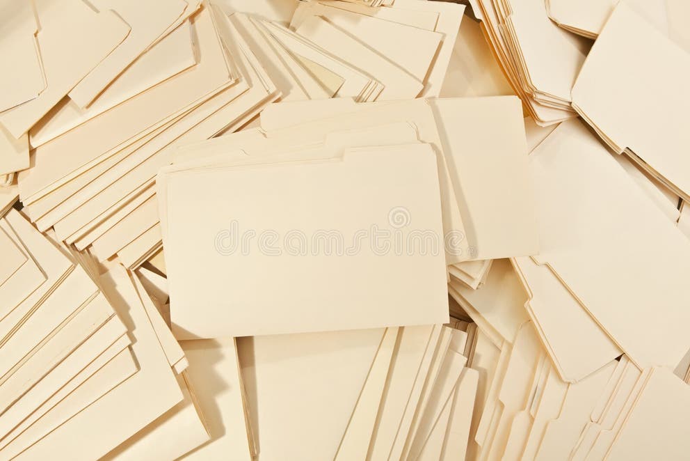 File Pile stock photo. Image of mess, workplace, document - 19178022