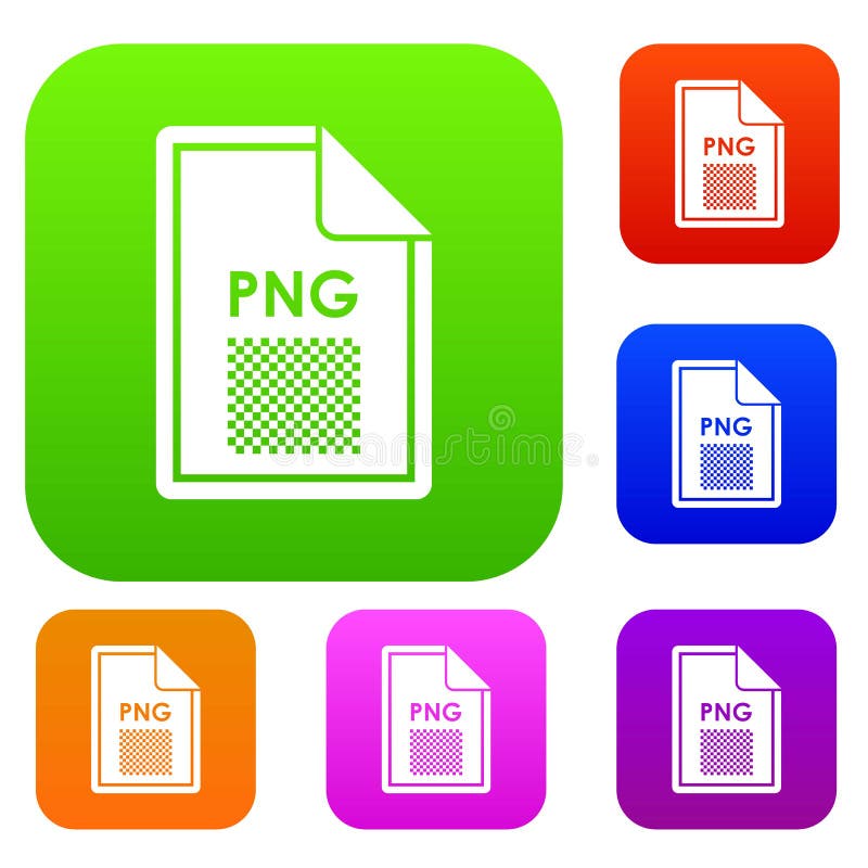 File PNG set collection stock vector. Illustration of interface - 98290571
