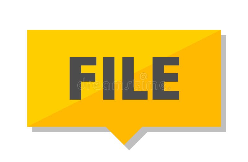 File price tag stock vector. Illustration of insignia - 118880614