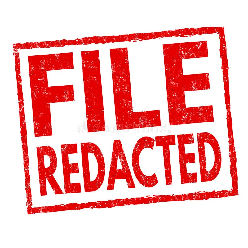 File Redacted Stock Illustrations – 27 File Redacted Stock ...
