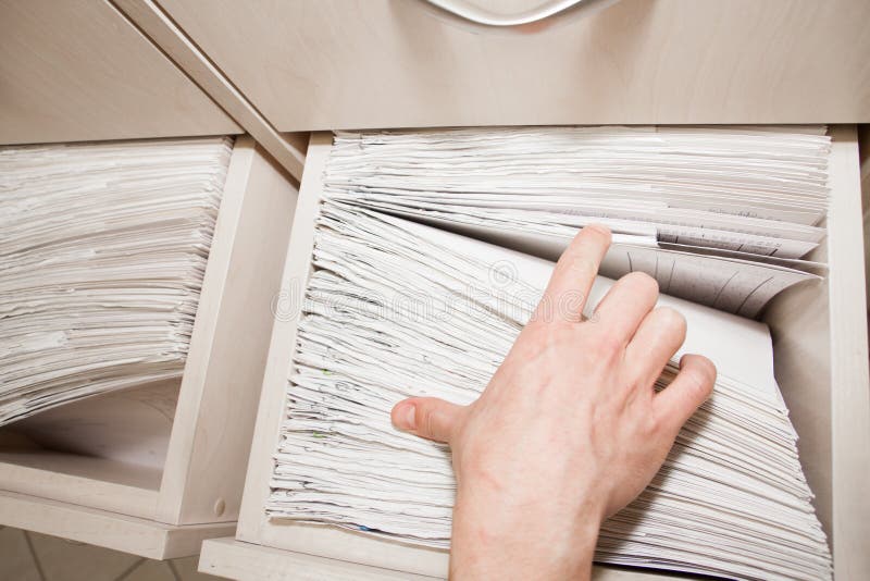 File searching stock photo. Image of hospital, expression - 53392928