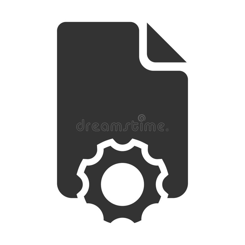 File setting icon stock vector. Illustration of symbol - 239881439