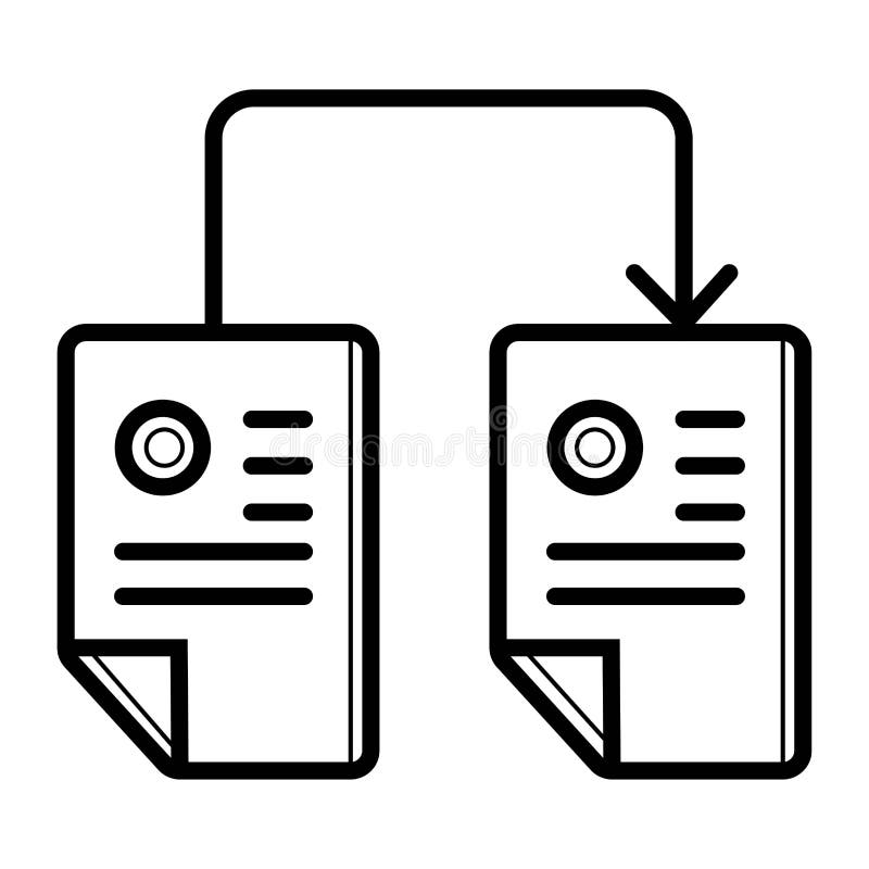 File sharing icon stock illustration. Illustration of connect - 136877198