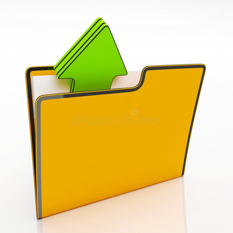 To Do File Shows Organizing and Planning Tasks Stock Illustration ...